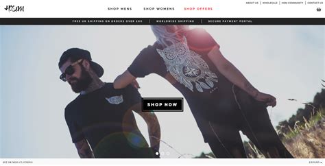 fashion ecommerce site examples powered by ecwid