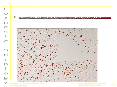 Ppt Forensic Serology And Blood Analysis Crime Solving Techniques