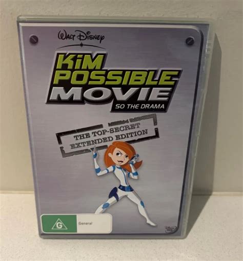 Kim Possible Movie So The Drama Walt Disney Region 4 Dvd Ex Rental