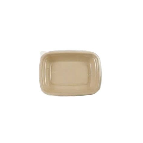 Rectangular Box Natural Pulp Lid Maxiplast Usa