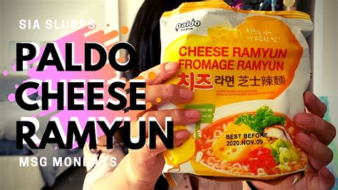 Paldo Cheese Ramyun Instant Noodle And Ramen Review Youtube