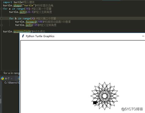 Python海龟作图好看图案 Python中海龟作图mob6454cc70219b的技术博客51cto博客