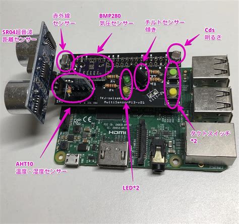Raspberry Pi用センサーボード3キット — スイッチサイエンス