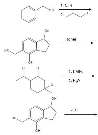 Draw The Products Of The Following Reactions
