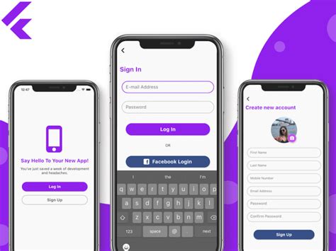 Flutter Login Screen With Firebase Auth And Facebook Instaflutter
