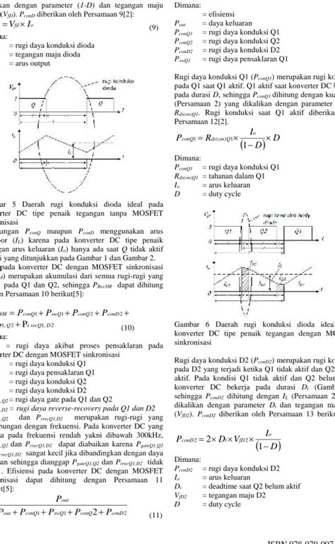 Konverter Arus Searah Ke Arus Searah Tipe Penaik Tegangan Dengan Dan Tanpa Mosfet Sinkronisasi
