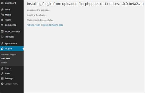 Woocommerce Dynamic Cart Notices