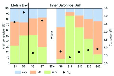 Sediment Fractions And C Org Content Download Scientific Diagram