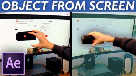 How To Pull Out Object From Screen After Effects Vfx Tutorial Youtube