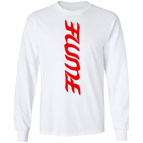 Flume Merch Vertical Red Logo Shirt Tiotee