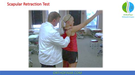 Scapular Retraction Test Explained Easily Orthofixar