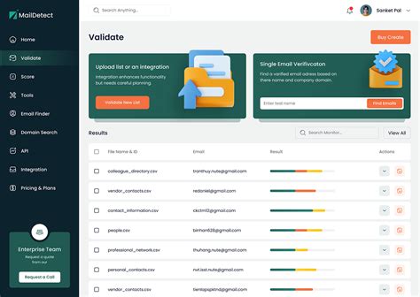 SaaS Email Marketing Validate Behance