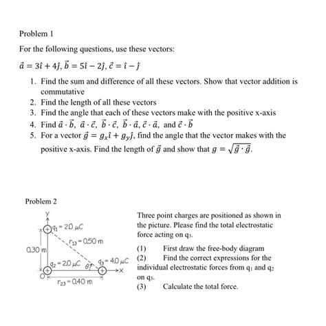 Solved Problem For The Following Questions Use These Chegg