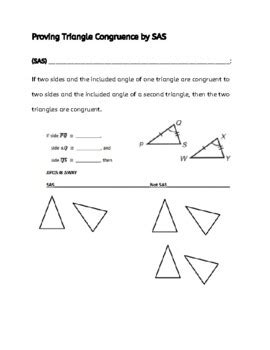SAS Guided Notes By Anna Winters TPT