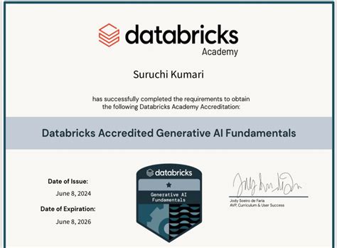 Suruchi Kumari On Linkedin Im Thrilled To Share That Ive Recently Earned Certification In Ai