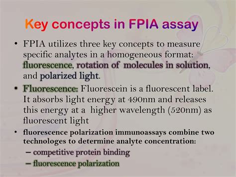 Ppt Fluorescence Polarization Immunoassay Fpia Powerpoint