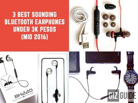 Best Sounding Bluetooth Earphones Under K Pesos Mid