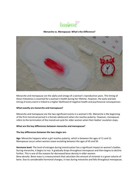 PPT Menarche Vs Menopause What S The Difference PowerPoint Presentation ID 11403046