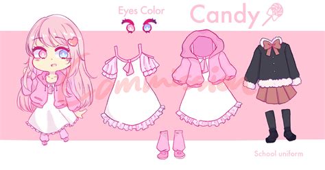 Chibi Character Sheet Commission 1 By Harunapenguin On Deviantart