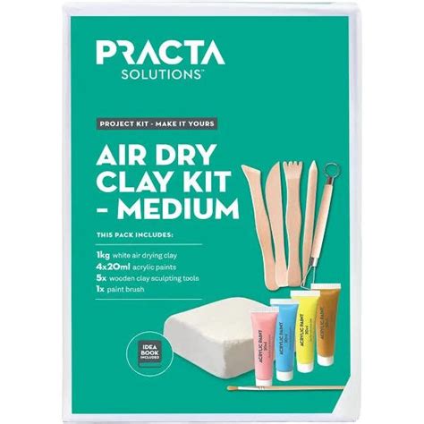 Practa Solutions Medium Air Drying Clay Project Kit Price History
