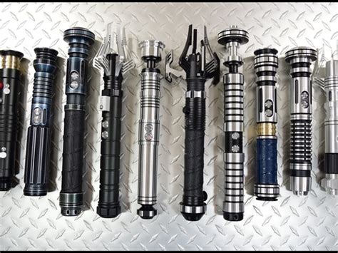Unique Lightsaber Hilt Designs