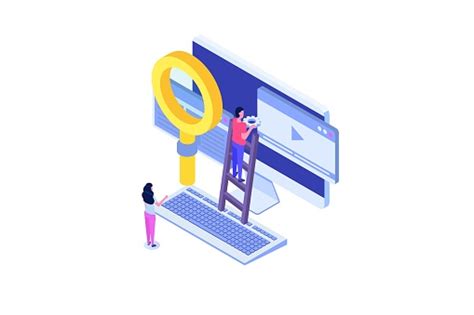 앱 테스터 소프트웨어 또는 응용 프로그램 테스트 등대 벡터 개념 개발 프로세스 디버깅 벡터 그림입니다 개발에 대한 스톡 벡터