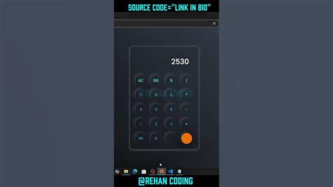 Calculator Css And Javascript Coding Css Htmlcssjs Html Javascript Python Codelife