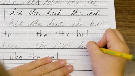 Vote On Bill Requiring Cursive Writing Education Could Come Tuesday In Ohio House