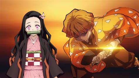 Zenitsu Save Nezuko Kimetsu No Yaiba Mugen Train Amv Youtube