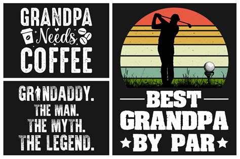 Grandpa Grandaddy T Shirt Design Graphic By T Shirt Design Bundle