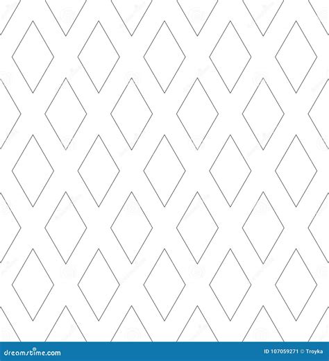 seamless diamonds pattern geometric texture stock vector
