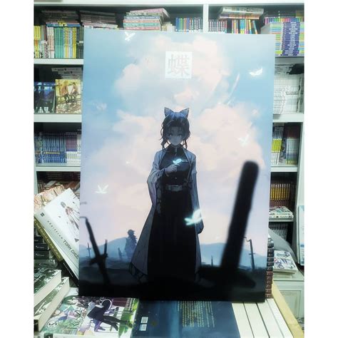 Mua Sẵn Tranh Anime Treo Tường In Hình Kochou Shinobu Thanh Gươm