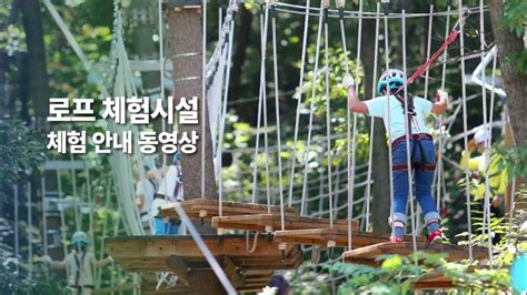 어드벤처주 로프체험시설 Youtube