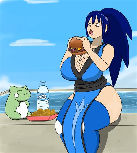 Rule 34 Big Breasts Burger Eating Greninja Igphhangout Mizu