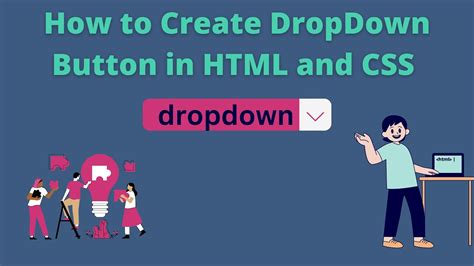 How To Create Dropdown Menu Or Button Dropdown Dropdown Menu Drop Down Dropdown