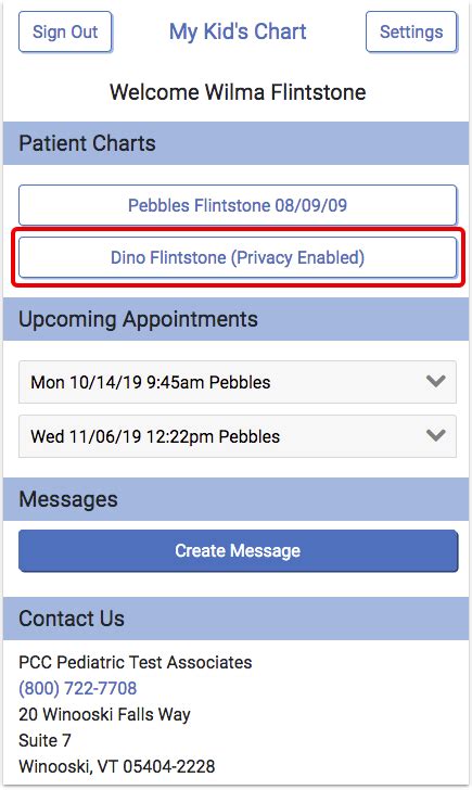 Patient Portal Practice Settings And Configuration Pcc Learn