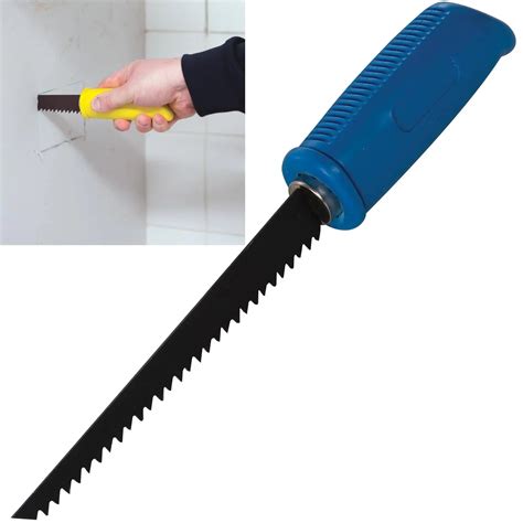 Silverline 150mm Drywall Saw Plasterboard Woodwork Socket White Rose