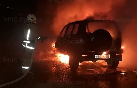 В Калуге сгорел автомобиль «Шевроле Нива» - Происшествия - Новости ...