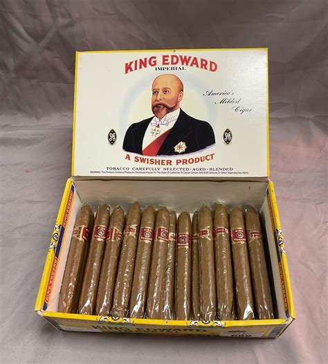 17 King Edward Cigars In Box Badgers Auctions