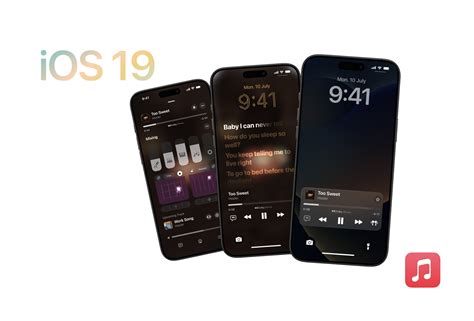 Ios 19 Music Concept Figma