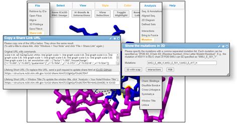 structure viewer icn3d version 3 featuring analysis of 3d structures