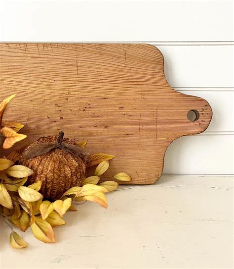 Vintage Cutting Board Farmhouse Kitchen Decor Cottage Kitchen Rustic