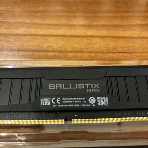 Crucial Ballistix Max 4400. 16x2 (32gb) | Jawa