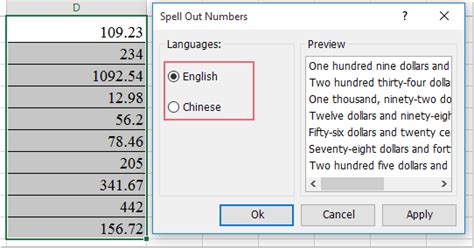 Quickly Convert Or Spell Out A Number Into English Words In Excel