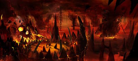 Download Welcome To The Demon Realm Wallpaper