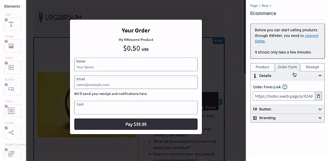 How Can I Have The Ecommerce Order Form Pop Up When My Landing Page Loads AWeber Knowledge Base