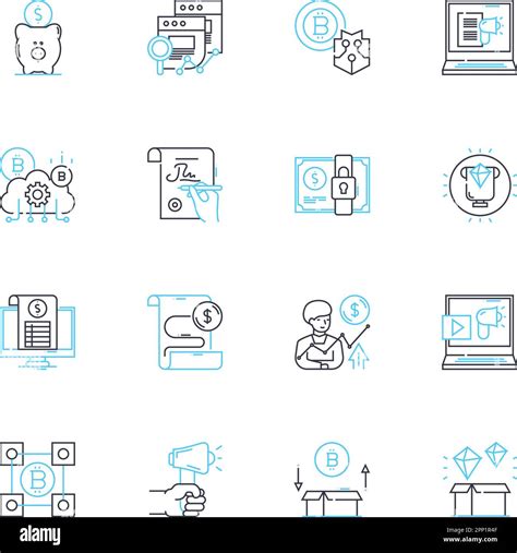 Web Application Linear Icons Set Interface Accessibility Navigation Compatibility