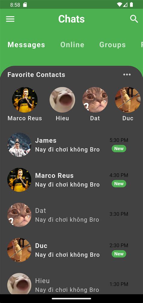 GitHub TruongNguyen2811 UI Chat By Flutter