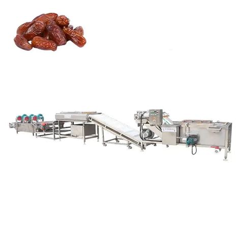 Turnkey Date Palm Washing Grading Packing Processing Machine