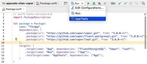 Swift Package Manager Support In Clion The Appcode Blog